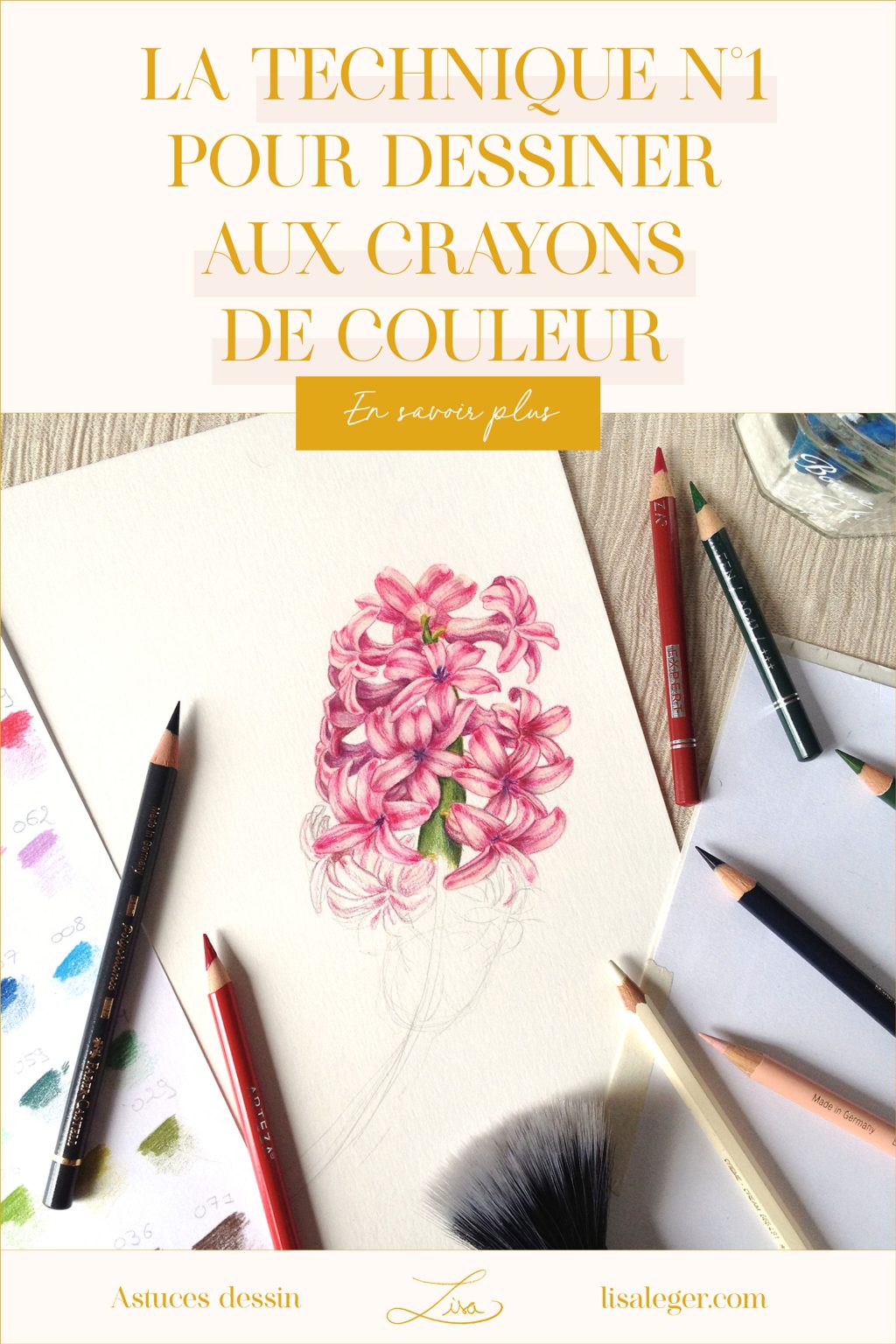 Comment dessiner aux crayons de couleur de manière réaliste · Lisa Léger